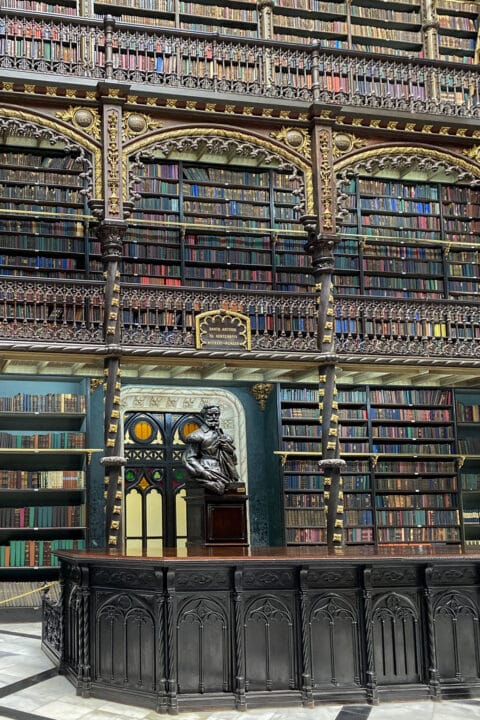 Visit Rio de Janeiro's Royal Portuguese Reading Cabinet