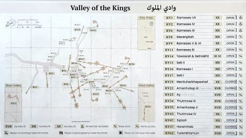 Valley of the Kings: Map, How to Visit & Best Tombs in 2026